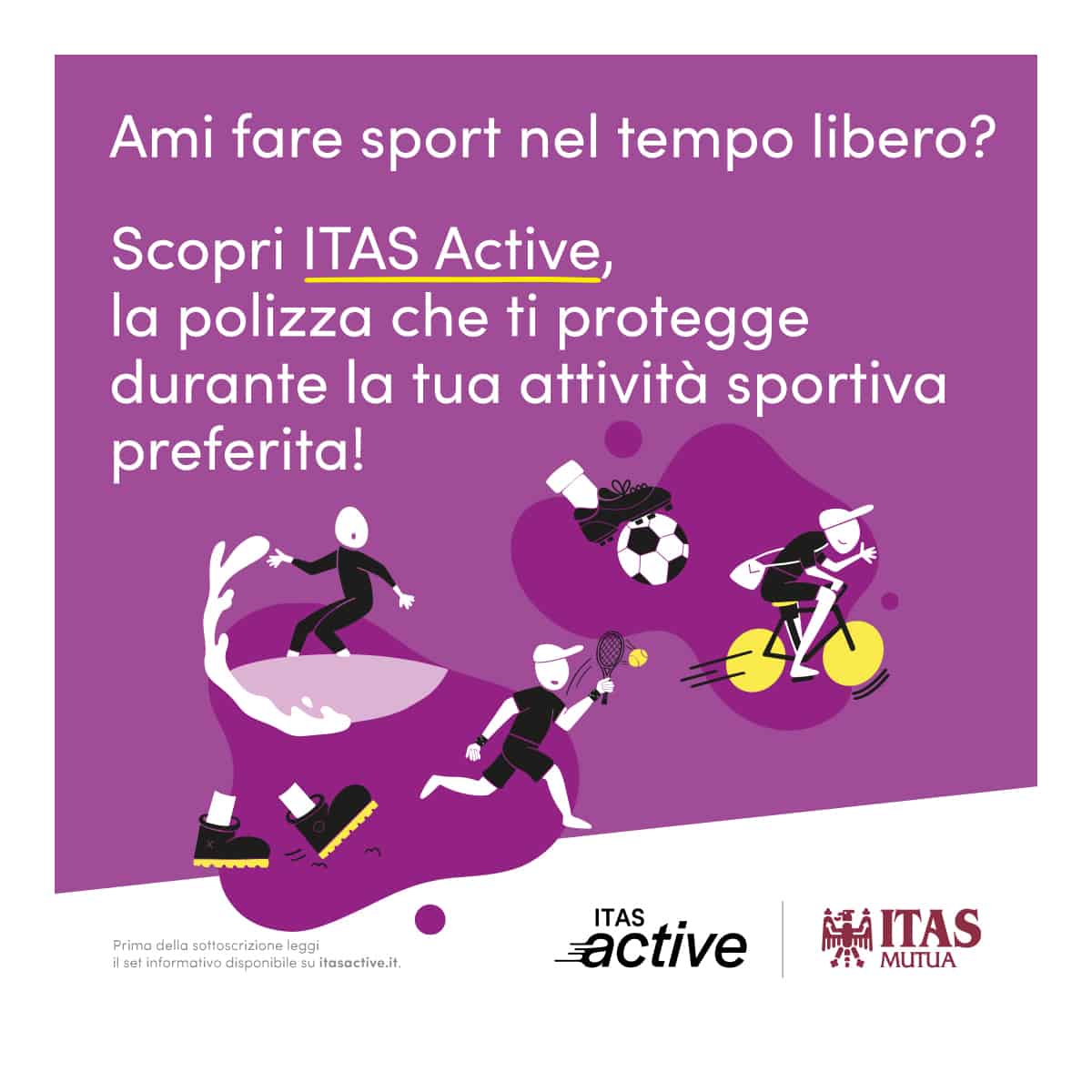 ITAS Active | Assicurazione per attività in outdoor, pratica e veloce.